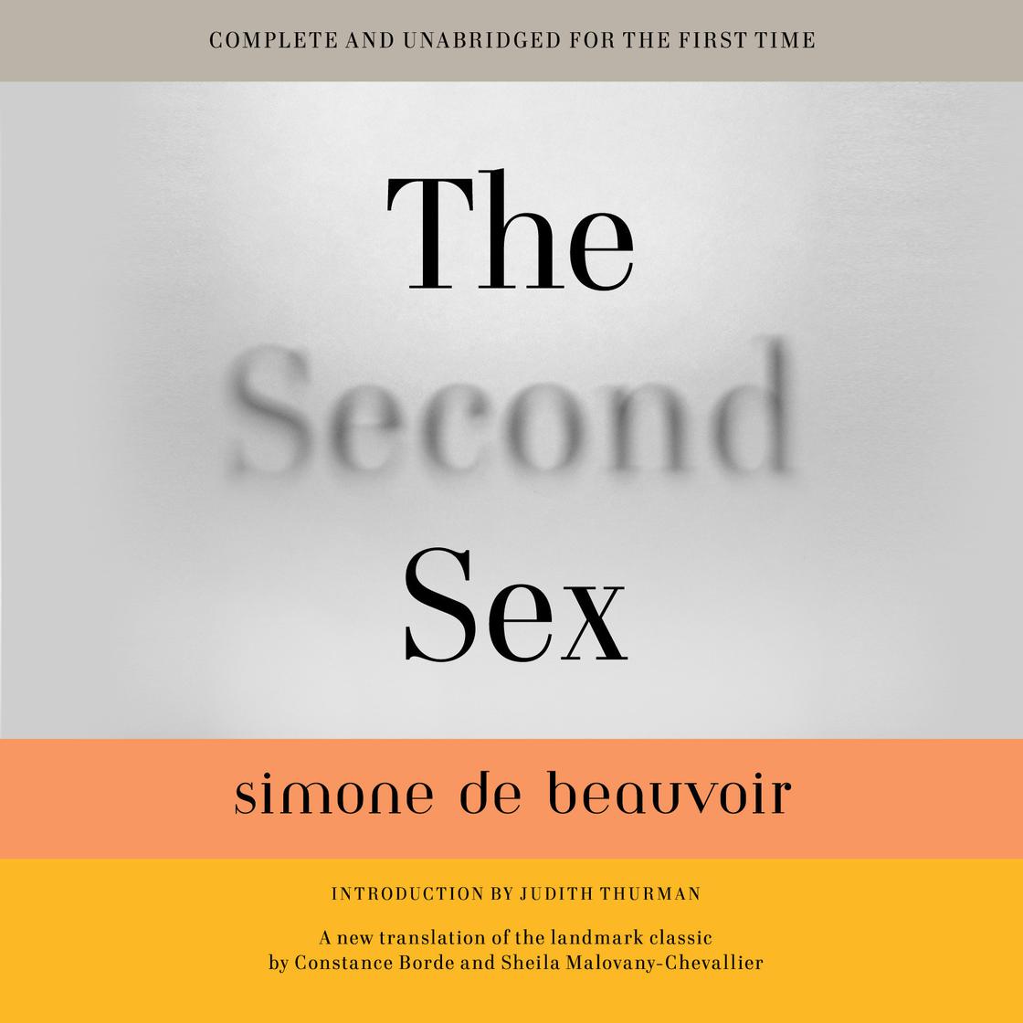 دانلود کتاب The Second Sex کتاب صوتی و ایبوک